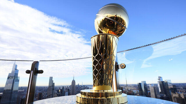 The trophy returns: NBA releases images of how Finals courts will look ...