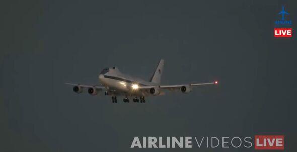 Trump's ‘Doomsday plane' that can withstand nuclear blast spotted ...