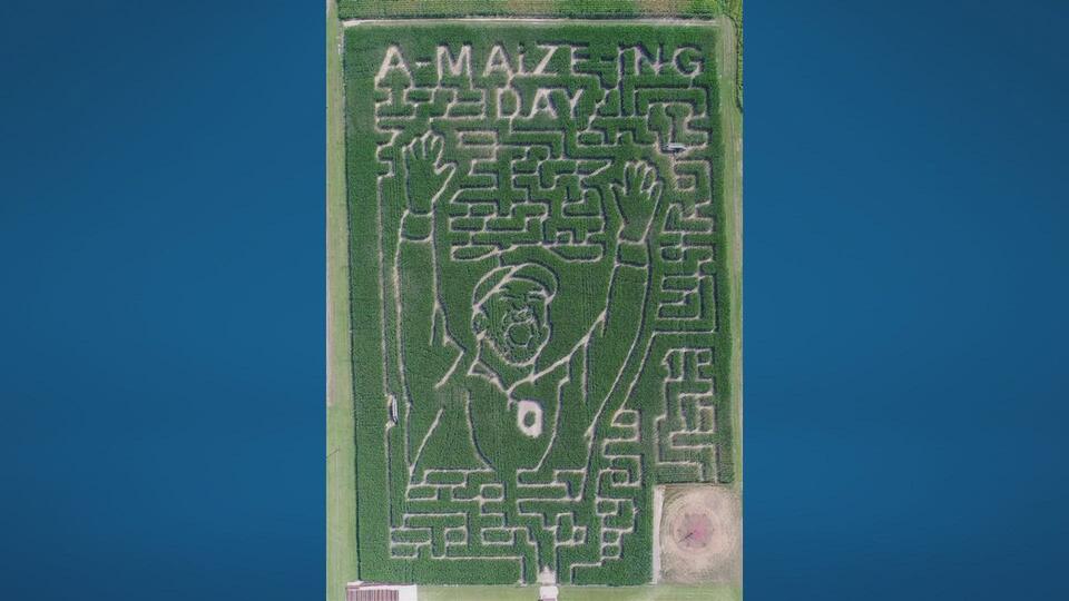 Farm pays tribute to Ohio State head coach Ryan Day with corn maze ...