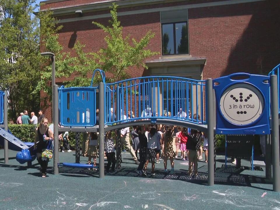 Fall River school dedicates newly renovated playground to beloved ...