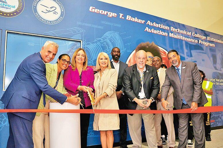 Ribbon-cutting celebrated for George T. Baker Aviation at Miami Sunset High School - NewsBreak