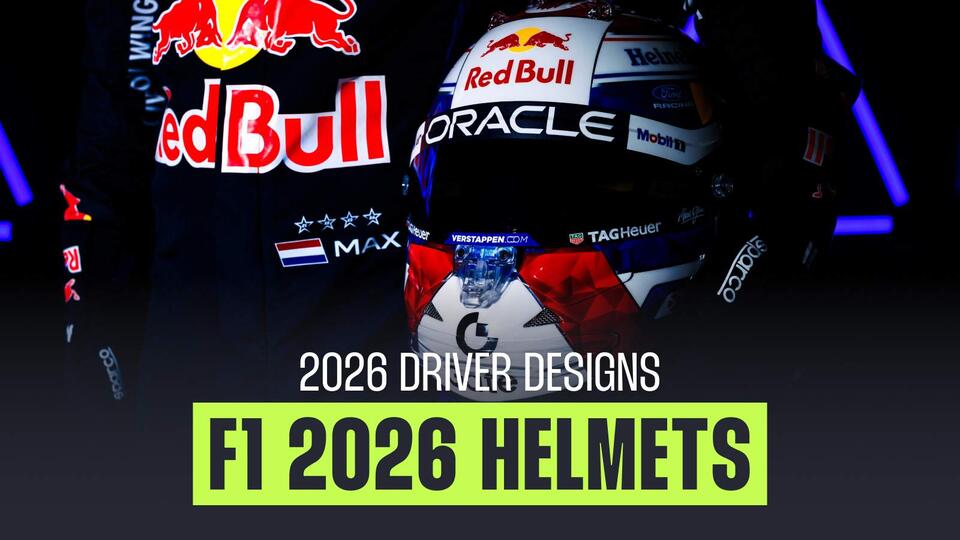 F1 driver helmets: What designs have been unveiled ahead of the 2026 ...