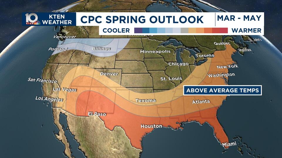 NOAA releases Spring Outlook 2025 - NewsBreak