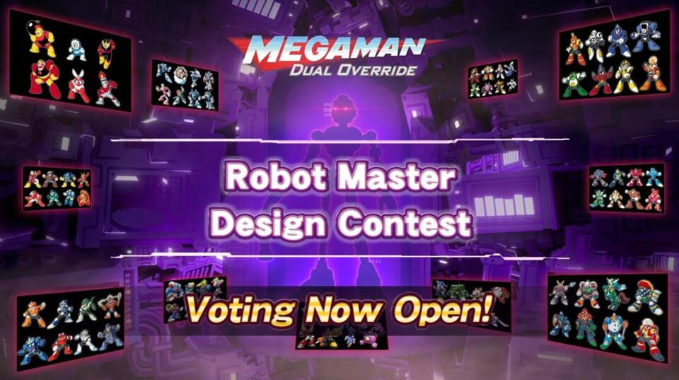 Mega Man: Dual Override ‘Design a Robot Master’ Contest Voting Now Open ...