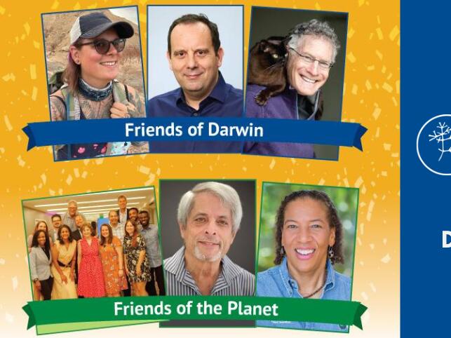 Friend of Darwin and Friend of the Planet Awards ceremony 2024