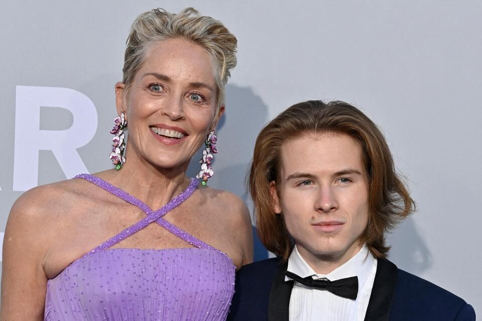 Sharon Stone Reacts After Son Roan Announces Engagement - NewsBreak