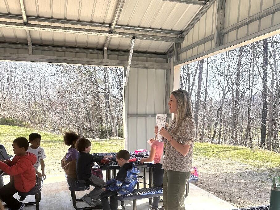 Tharrington Elementary gets new outdoor classroom