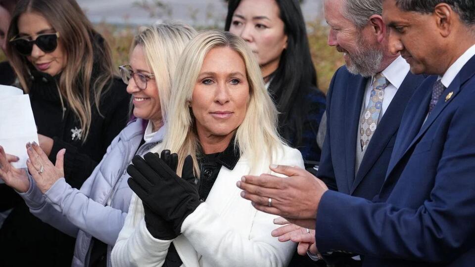 Marjorie Taylor Greene announces her engagement to reporter on X ...