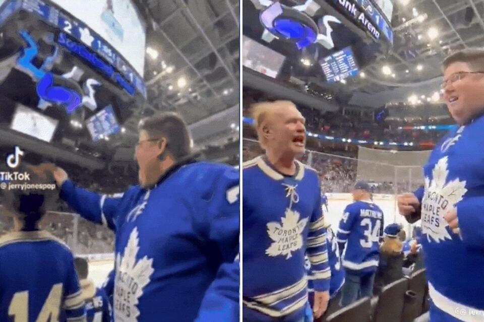 Maple Leafs fan ripped for throwing elderly season ticket holder’s ...