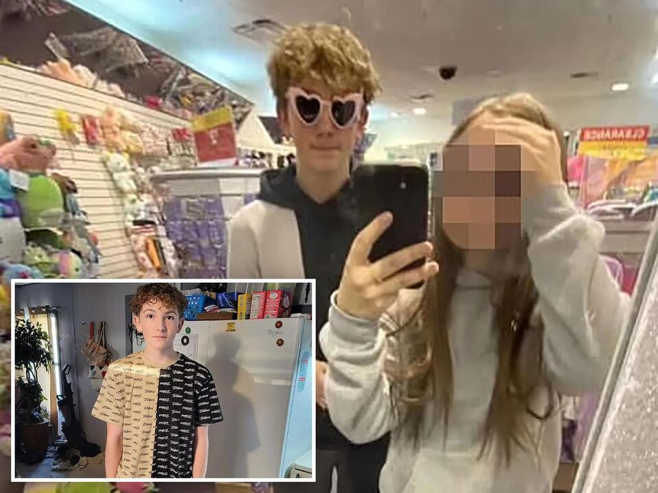 Girlfriend of 14-year-old killed protecting her from two masked teens ...