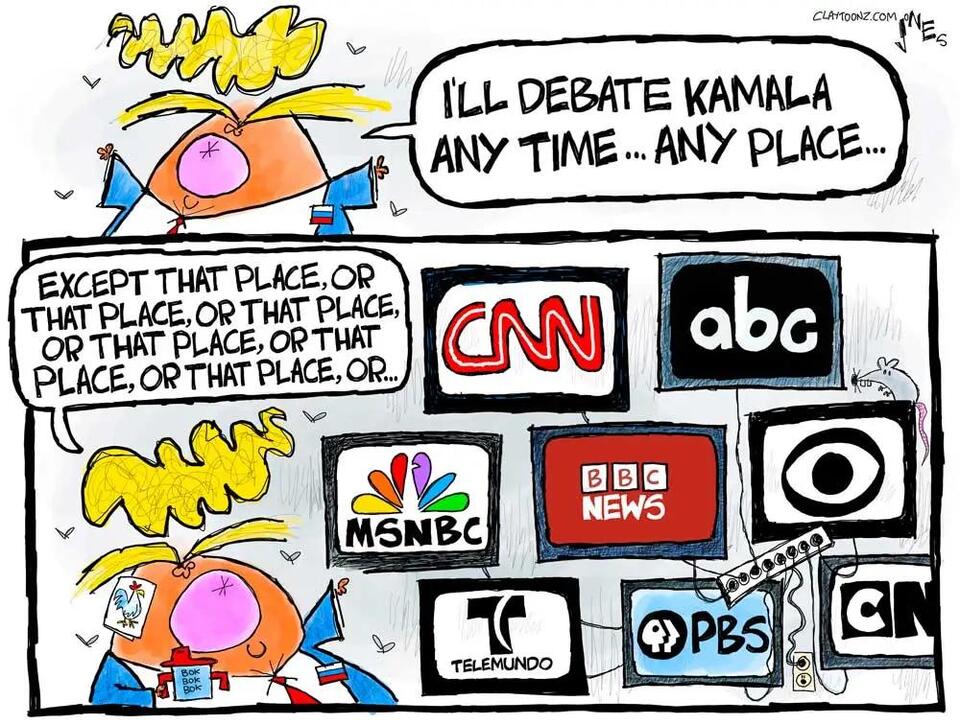 The Daily Cartoon and Live Briefing: Wednesday, September 4, 2024