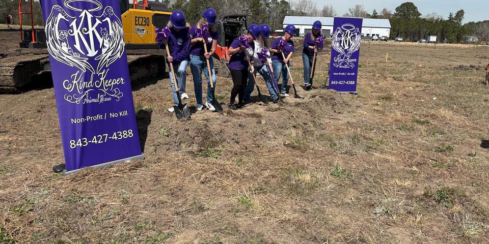 Kind Keeper Animal Rescue breaks ground on new facility - NewsBreak