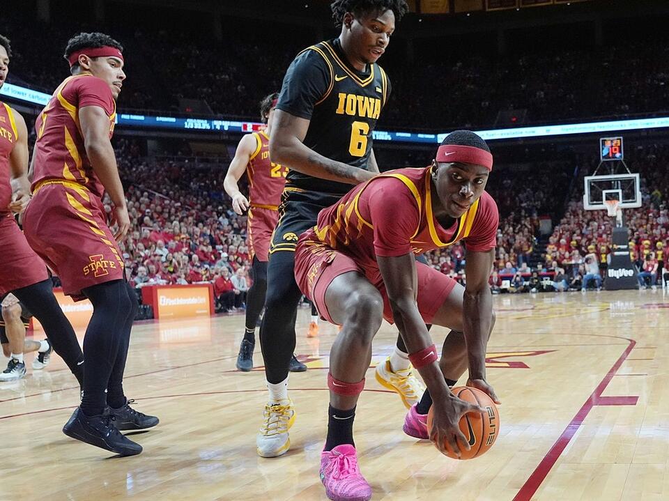 No. 4 Iowa State takes down rival Iowa in narrow comeback - NewsBreak