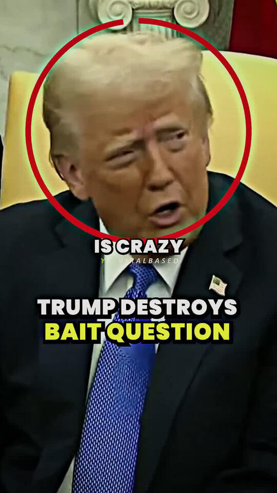 Donald Trump DESTROYS Bait Question About Elon Musk Time Magazine Cover ...