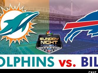 Dolphins vs. Bills Live Streaming Sunday Night Football, Free Play-By-Play, Highlights, | NFL on NBC