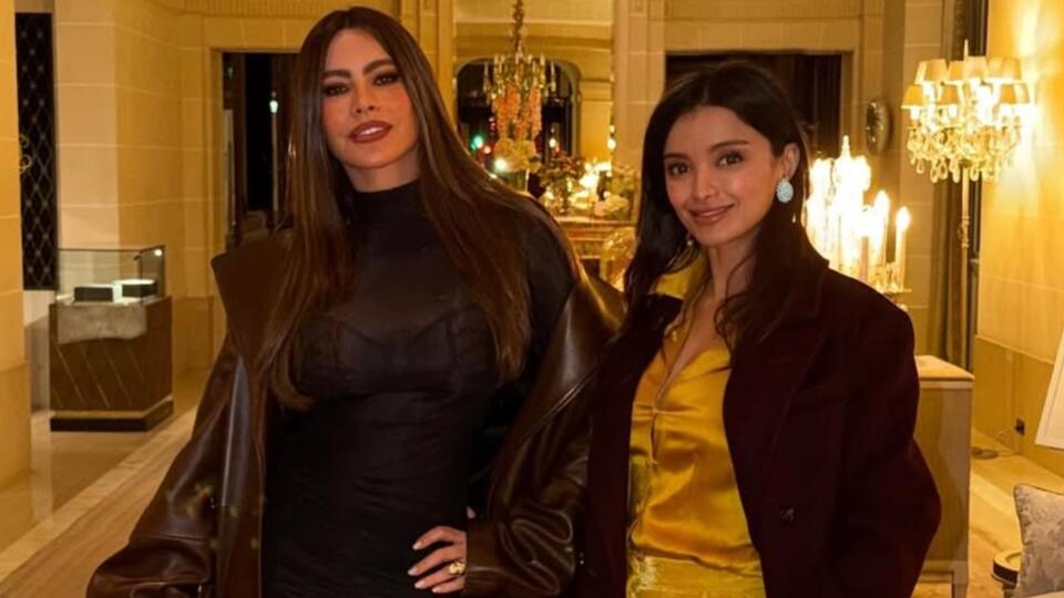 Sofia Vergara Turns Heads in Black Sheer Dress - NewsBreak