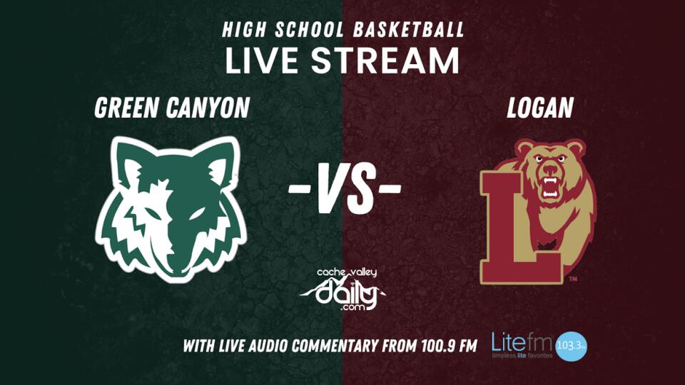 LIVESTREAM: Green Canyon Wolves vs Logan Grizzlies boys basketball ...