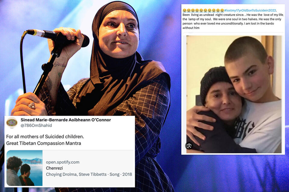 Sinéad O’Connor’s heartbreaking final tweet revealed: ‘Undead night ...