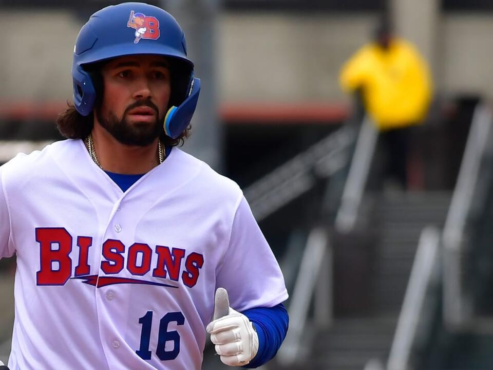 Buffalo catcher Henry 'doing well,' discharged from hospital