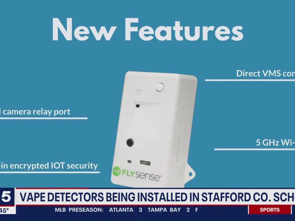 Vape detectors being installed at Stafford County high schools