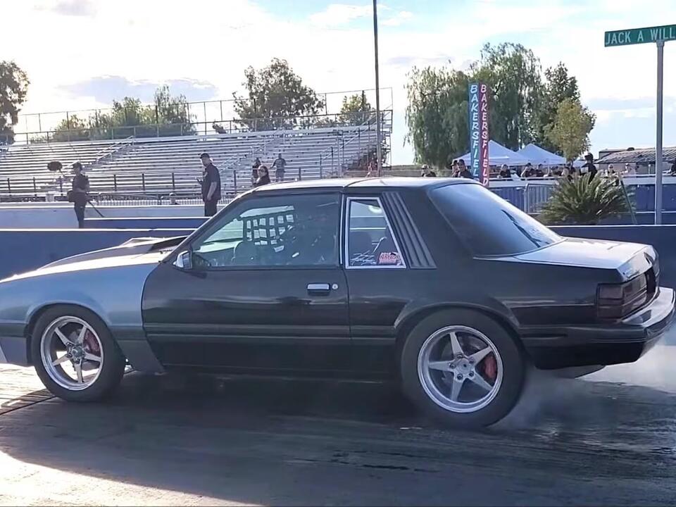 Fox Body Mustang Drag Test: Project T-top Coupe Returns to the Track ...