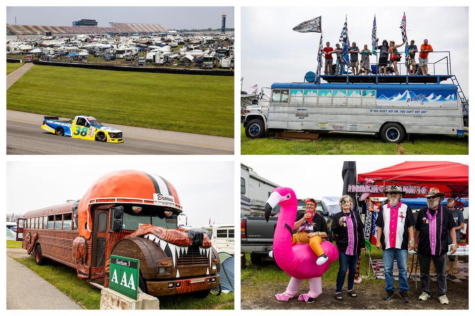 ‘Come for the party, stay for the race’: Scenes from the MIS infield ...