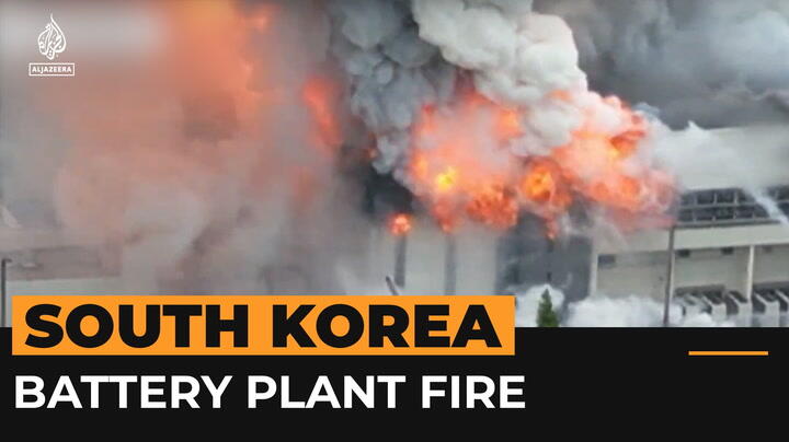 At least 22 dead after South Korea lithium battery factory fire - NewsBreak