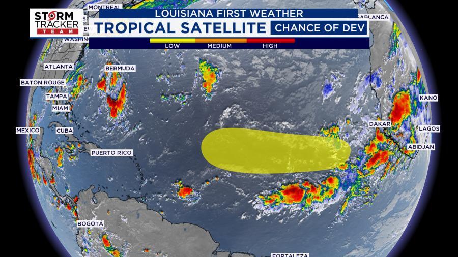 Tracking the Tropics: Tropical wave has 20% chance to develop - NewsBreak
