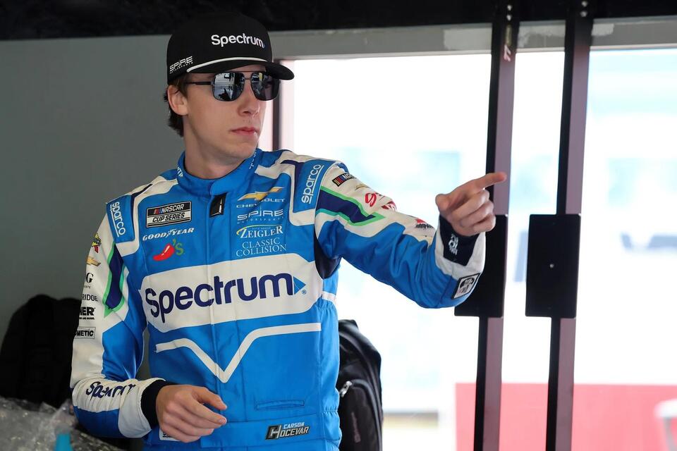 Kyle Busch’s Victory Burnout Sparks Surprise Moment With Carson Hocevar ...