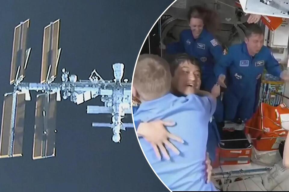 Stranded astronauts welcome SpaceX Crew-10 at ISS - NewsBreak