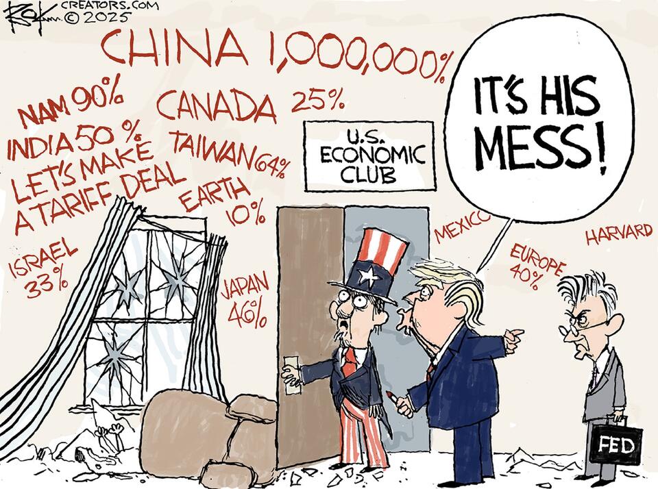 Editorial: The Latest Political Cartoons From The Creators Syndicate ...