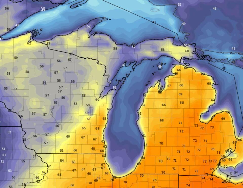Michigan’s weather this week: Suddenly where did winter go? 70 degrees ...