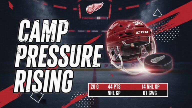 Brandsegg-Nygard Put Red Wings Camp on Notice - NewsBreak