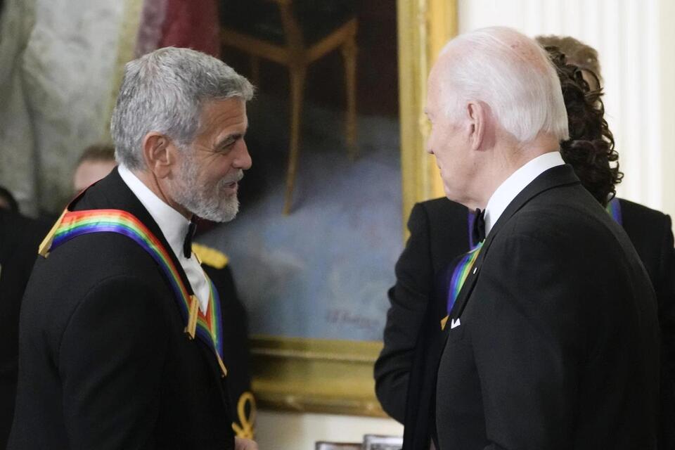 Actor George Clooney, a high-profile Biden supporter and fundraiser ...