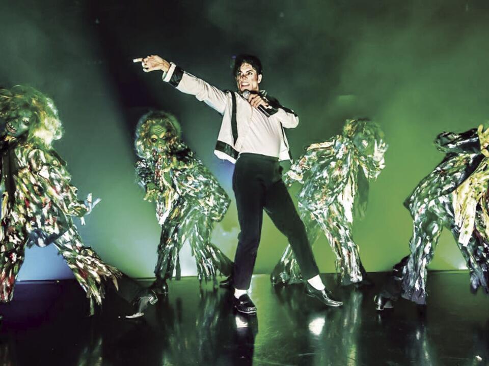 MJ the Illusion performing in late night slot