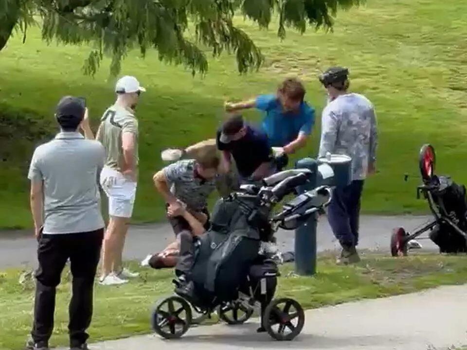 Brutal Fight At British Columbia Golf Course Peaks With Pathetic ...