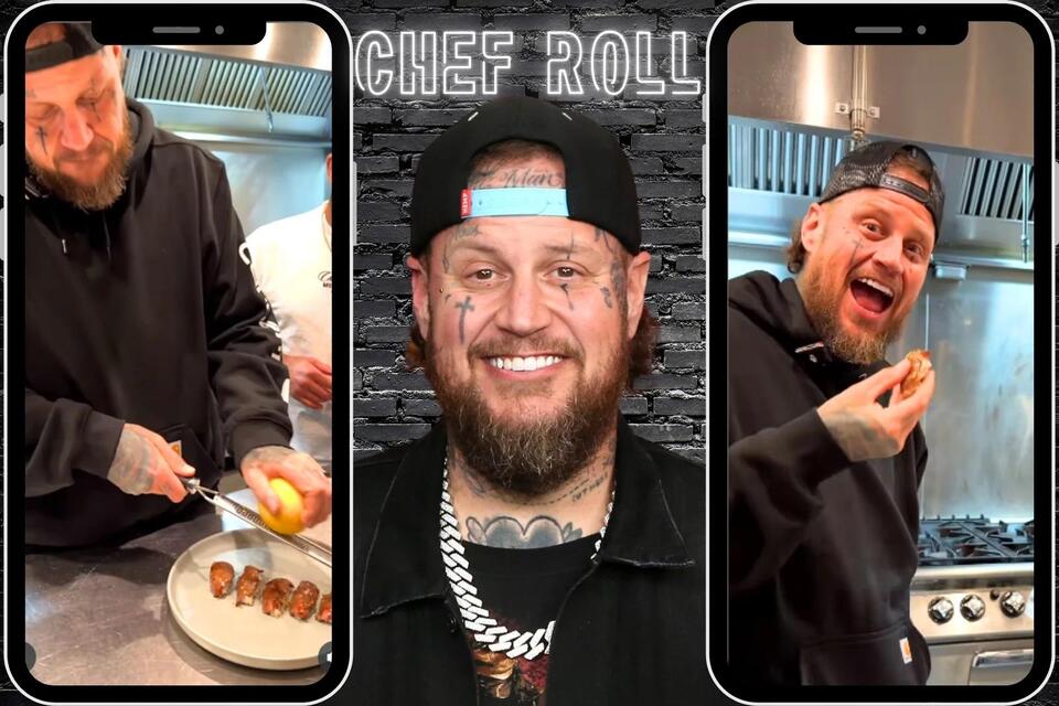 Jelly Roll Transforms to Chef Roll + Cooks His Own Gourmet Late-Night ...