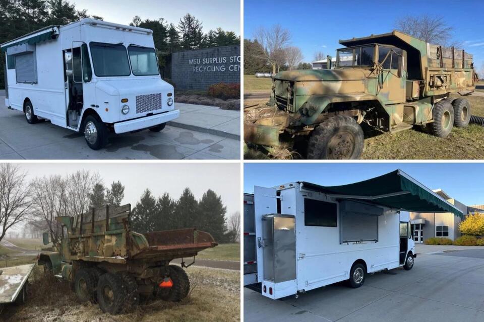 Food Truck, Army Truck Up For Sale at MSU Surplus Store - NewsBreak