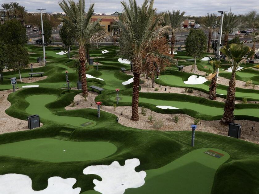 Tiger Woods' latest mini golf course opens in Glendale