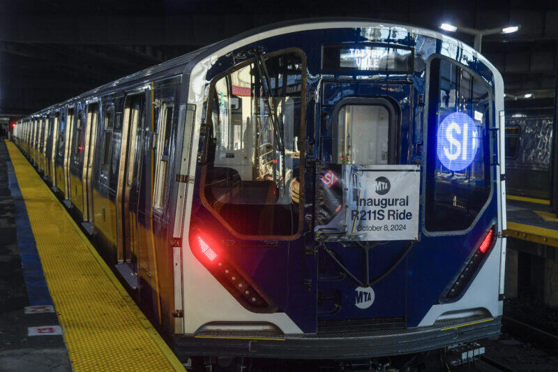 New York’s MTA says all Staten Island Railway R211S train cars are in ...