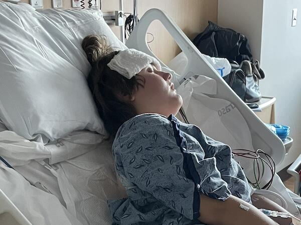From ICU to college soccer: Anna Adams' journey to recovery