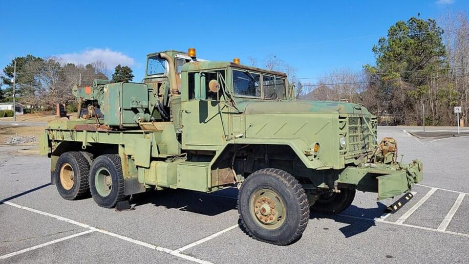 Before modern MRAPs the M939 truck carried troops through difficult ...