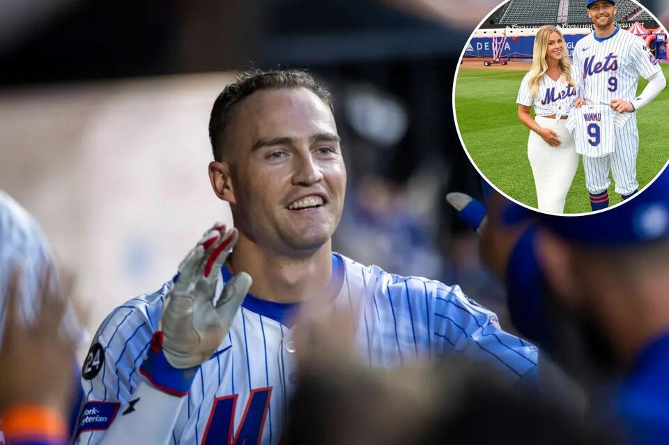 Mets’ Brandon Nimmo, wife expecting first child together: ‘Our little ...