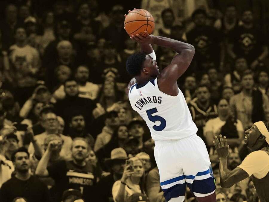 "Some days, we were going to just shoot 2000 shots" - Anthony Edwards ...