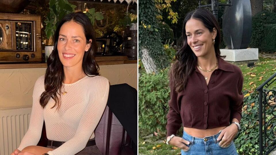 Former Tennis Champ Ana Ivanovic Turns Heads in a Chic Mesh Top and ...