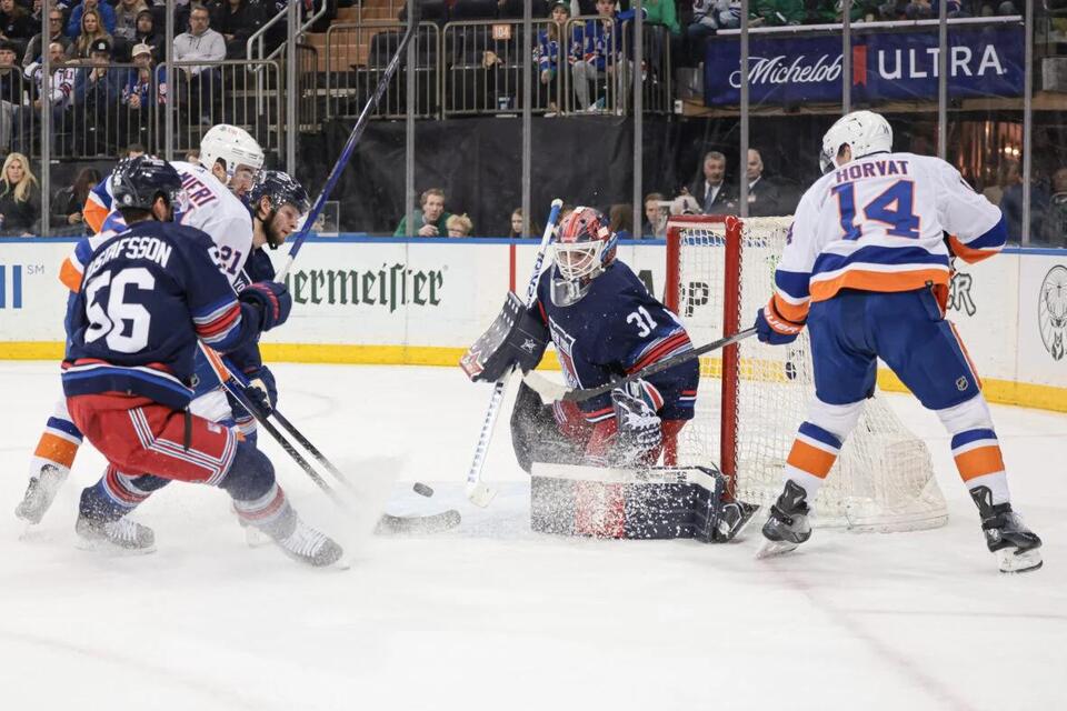 Rangers defeat Islanders 5-2 but lose Ryan Lindgren to leg injury ...
