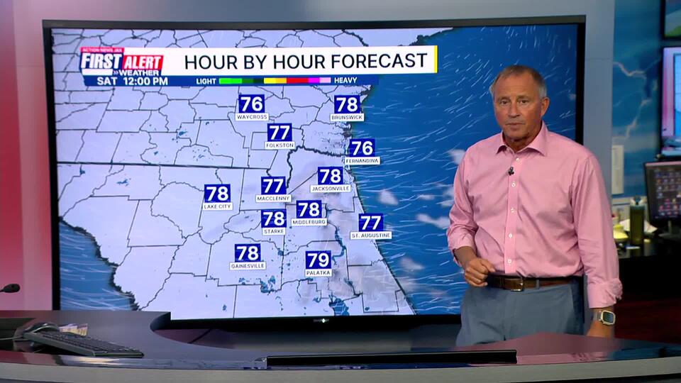 First Alert Weather: Nice and warm weekend, cool nights, weak cool ...