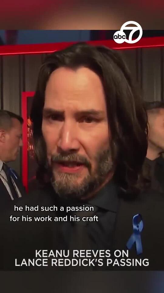 Keanu Reeves speaks on death of John Wick actor and co-star Lance Reddick - NewsBreak
