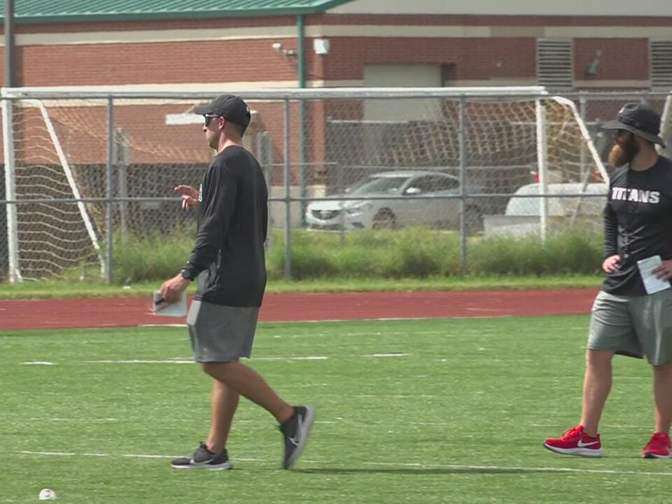 Port Arthur Memorial Titans host intrasquad to prepare for the 2024 season