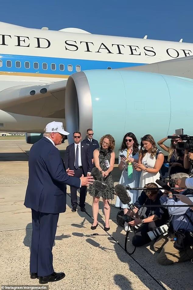 Trump's glamorous right hand woman gives behind-the-scenes access to ...